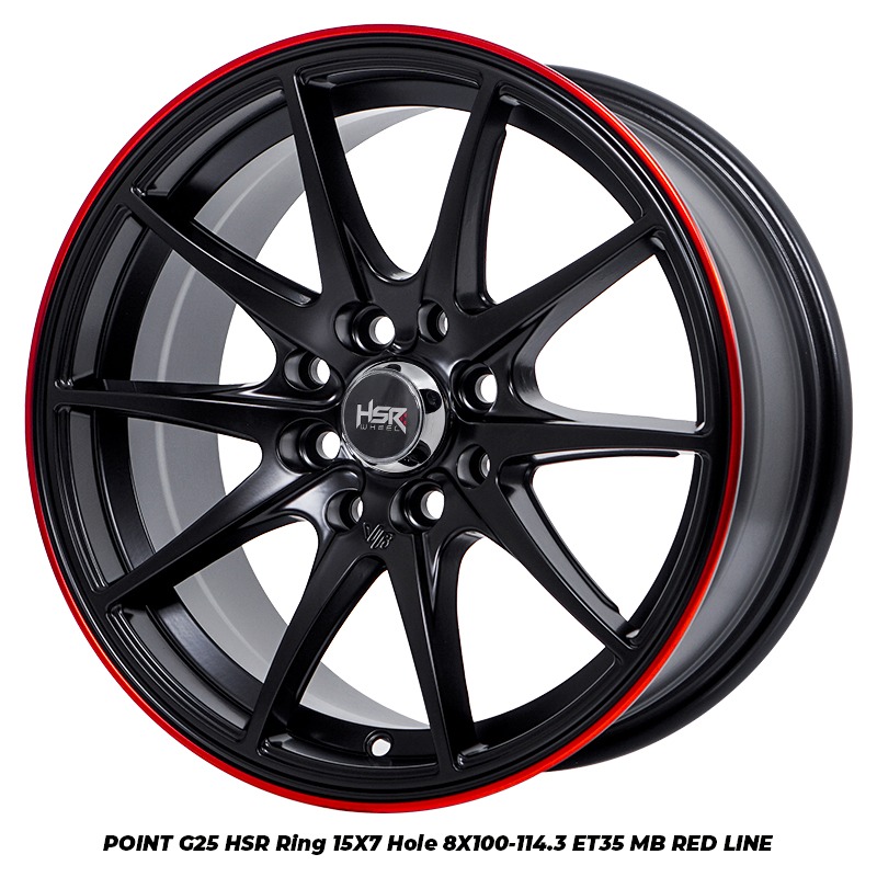 image-POINT G25 FC HSR R15X7 H8X100-114,3 ET35